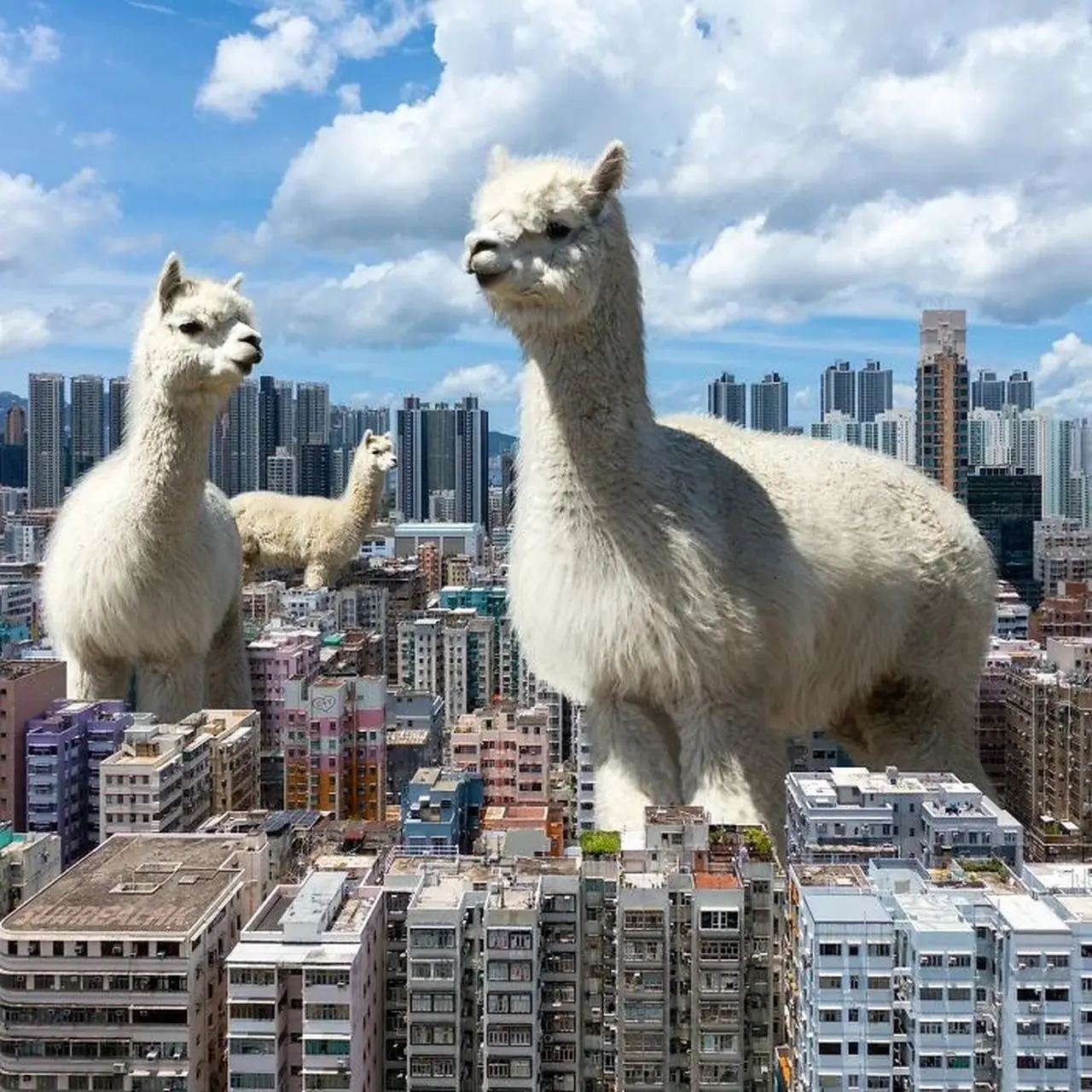 8 Potret Ilustrasi Jika Negara Ini Dihuni Hewan Raksasa, Curi Perhatian ...