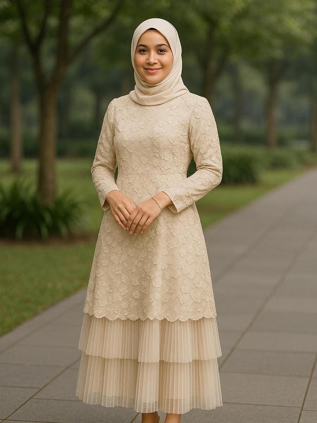Intip 8 Gamis Brokat Paling Favorit di Tahun 2025: Rahasia Tampil ...
