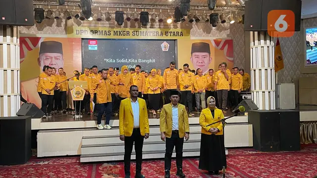 Darma Putra Rangkuti Dilantik Jadi Ketua MKGR Sumut, Ini Program ...