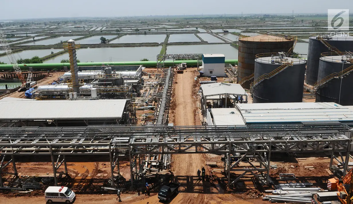 FOTO: Melihat Pembangunan PLTU Lontar 4 yang Siap Beroperasi September 2019 - Foto Liputan6.com