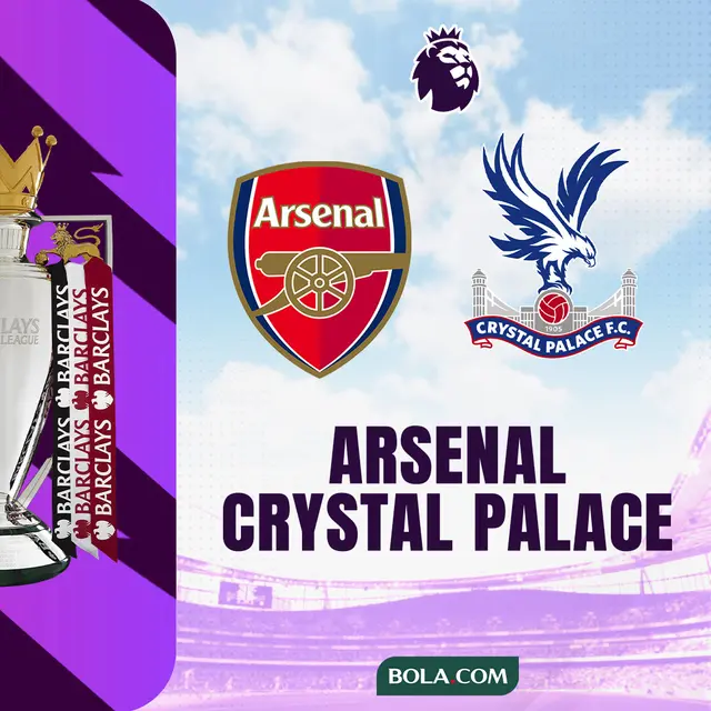 Link Live Streaming Arsenal Vs Crystal Palace di Liga Inggris: Duel Pertaruhan The Gunners ...
