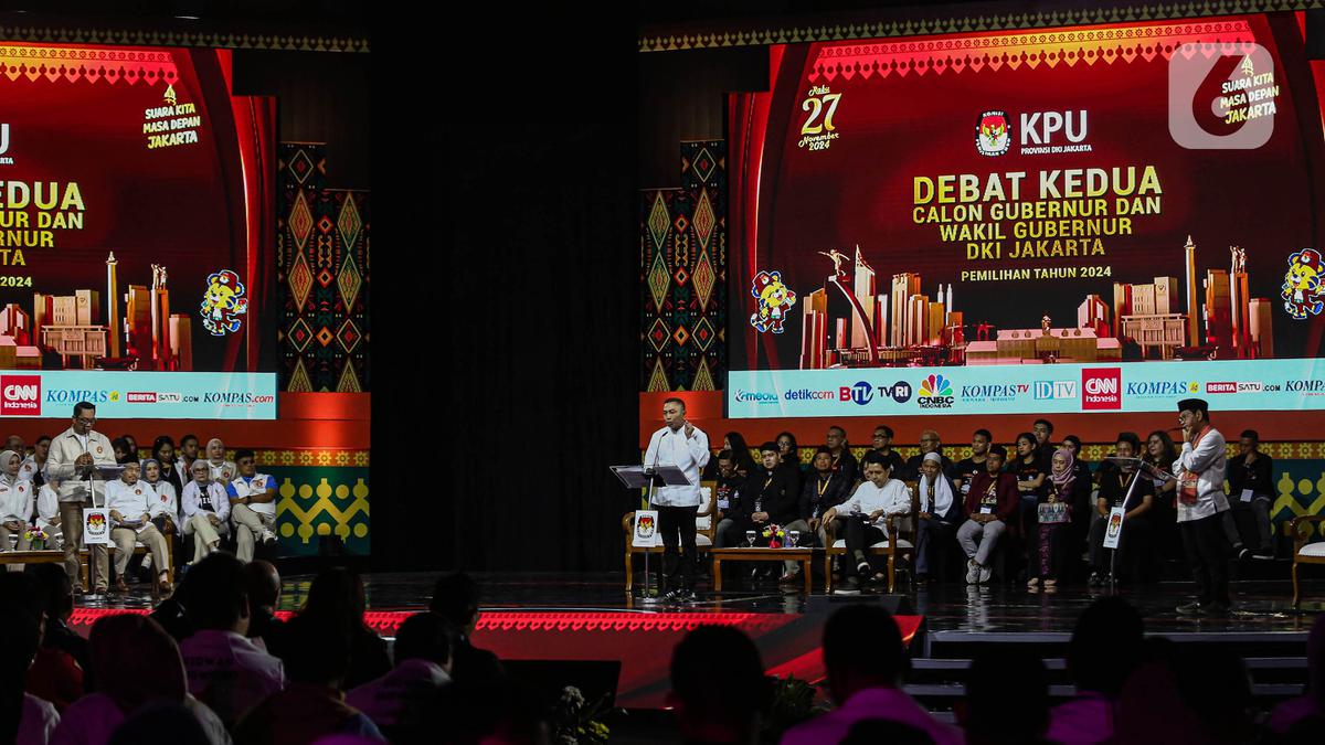 Debat Kedua Pilkada Jakarta 2024, Warganet: Kurang Seru Gak Rame