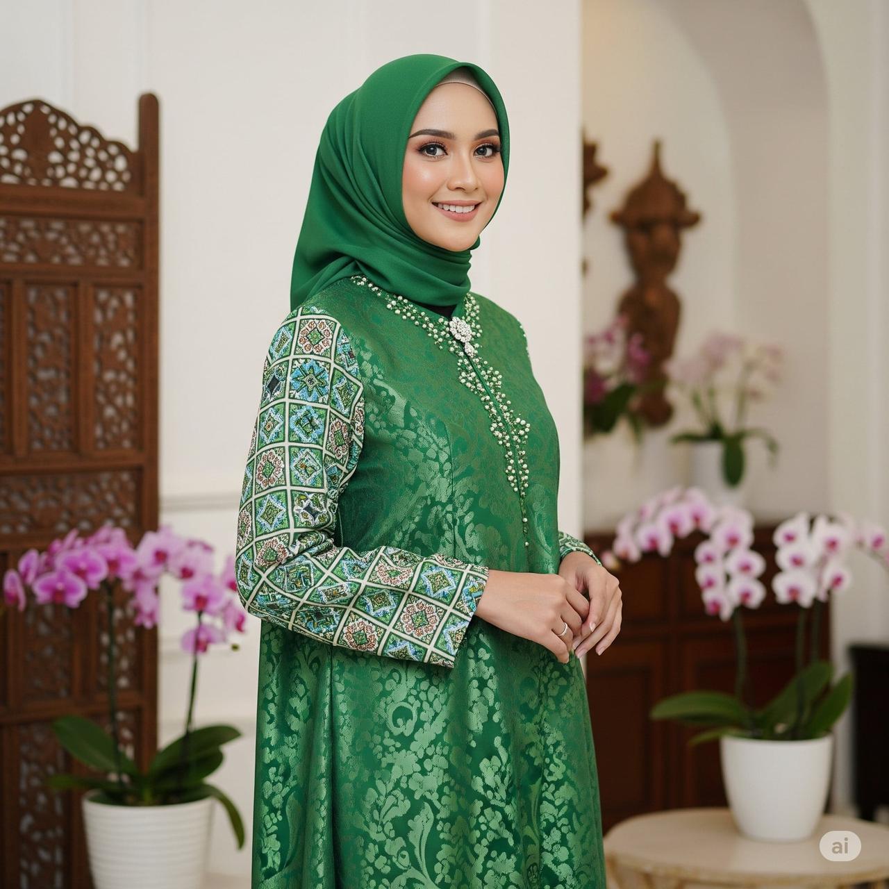14 Model Baju Muslimat untuk Acara Keagamaan, Syar'i, Nyaman, dan Elegan