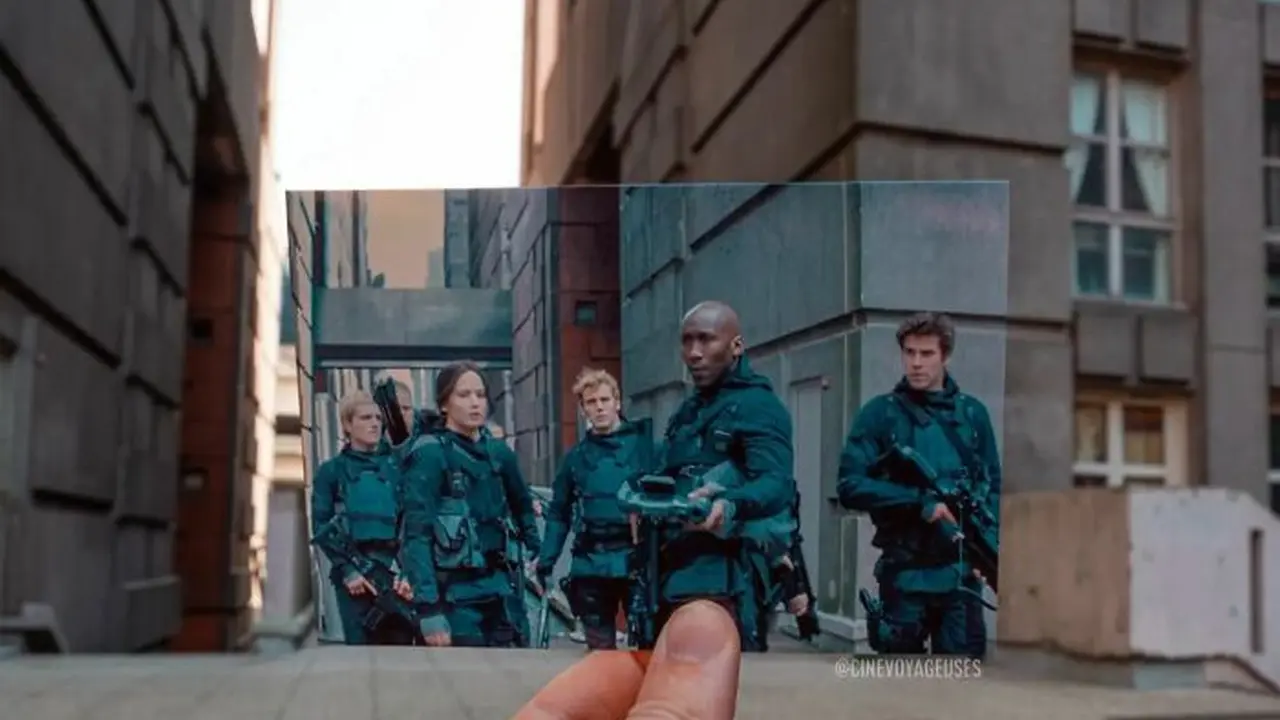 8 Gambar Cuplikan di Film Disatukan dengan Lokasi Asli Ini Ikonik ...