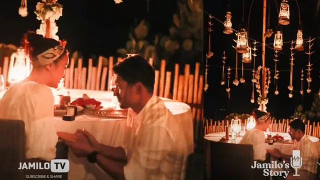 6 Momen Ibnu Jamil Melamar Ririn Ekawati, Dinner Romantis di Sumba - Hot Liputan6.com