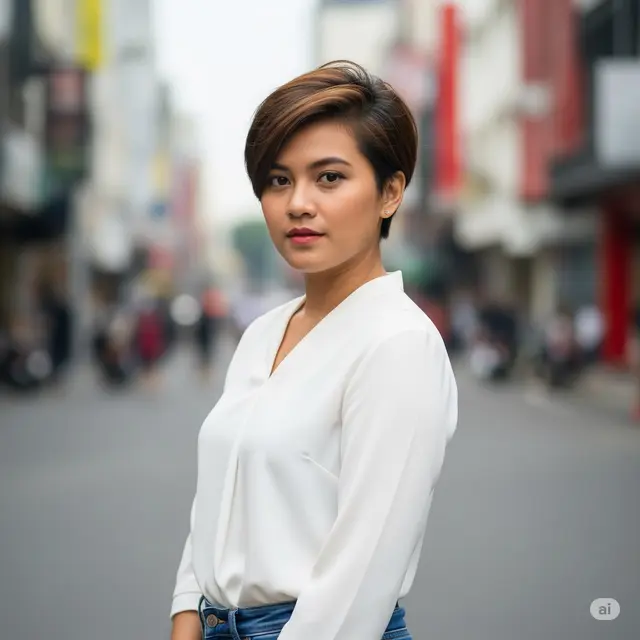 7 Model Rambut Wanita Tomboy Korea 2025, Tampil Beda dan Berani - Hot ...