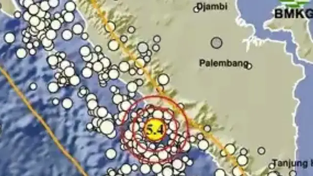 Gempa Magnitudo 5,4 Guncang Bengkulu Selatan, Berpusat di Laut - Regional Liputan6.com