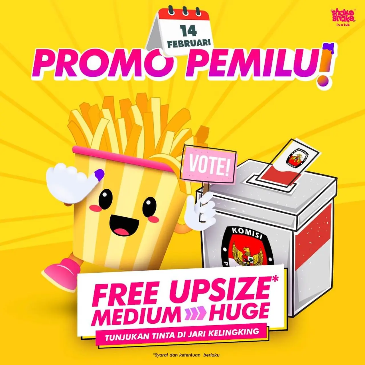 20 Promo Pemilu 2024, Jangan Golput Biar Dapat Banyak Diskon - Hot Liputan6.com