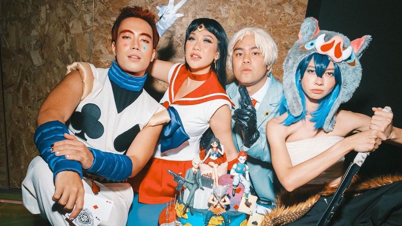 Rayakan Ultah Bersama Geng Aries, Yuki Kato Cosplay Jadi Inosuke ...