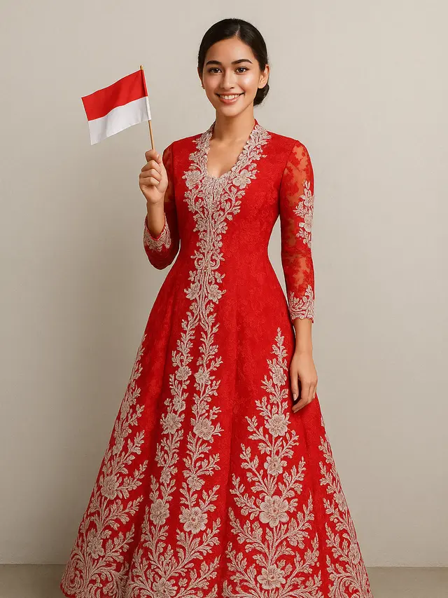 9 Model Baju yang Cocok untuk Tema Agustusan, Meriahkan Momen ...