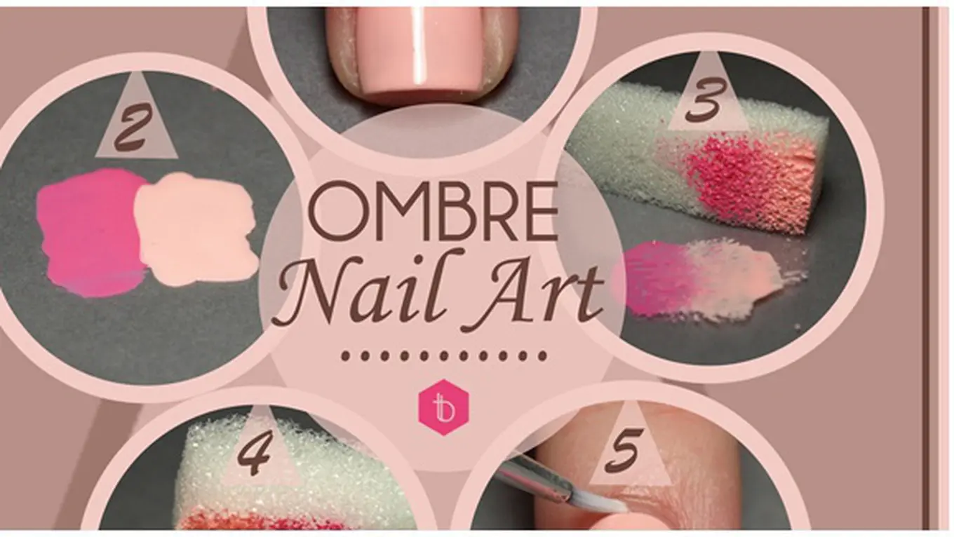 DIY Ombre Nail Art