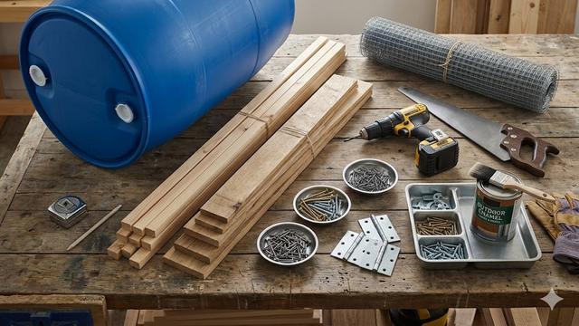 7 Cara Membuat Tempat Sampah dari Drum Bekas untuk Pemula, Lingkungan ...