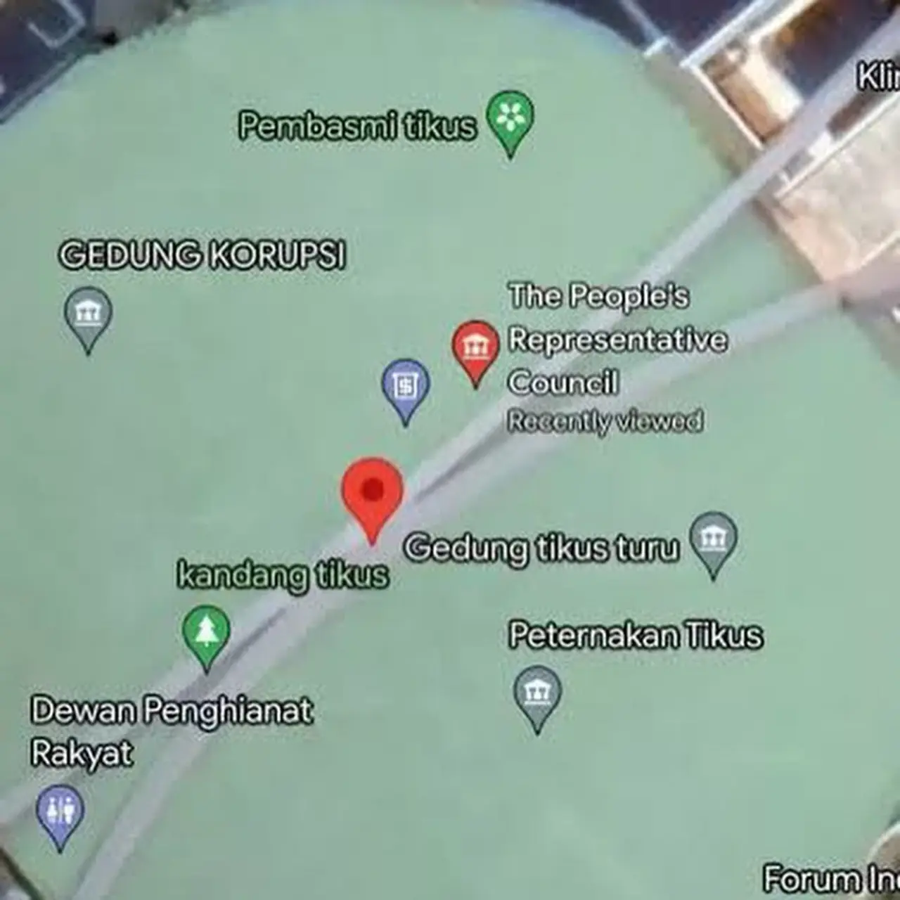 Viral Nama Gedung DPR Diubah di Google Maps, Begini Cara Laporkan Nama ...