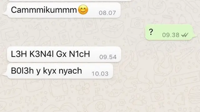 6 Chat Lucu Pakai Bahasa Gaul Ini Bikin Mikir Keras - Hot Liputan6.com