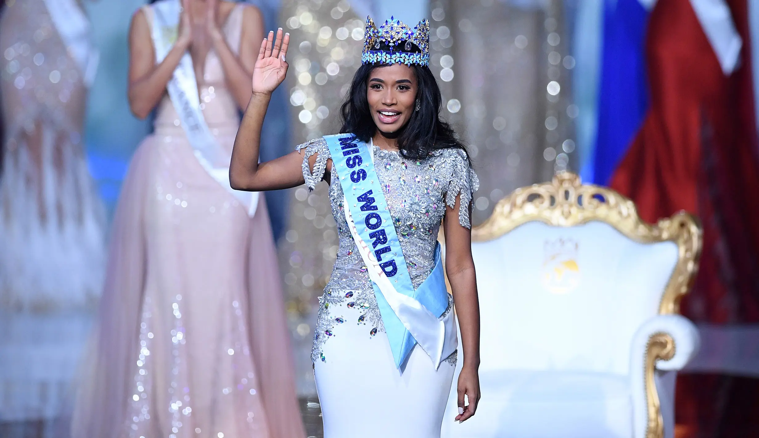 FOTO: Toni-Ann Singh, Juara Miss World 2019 - Foto Liputan6.com