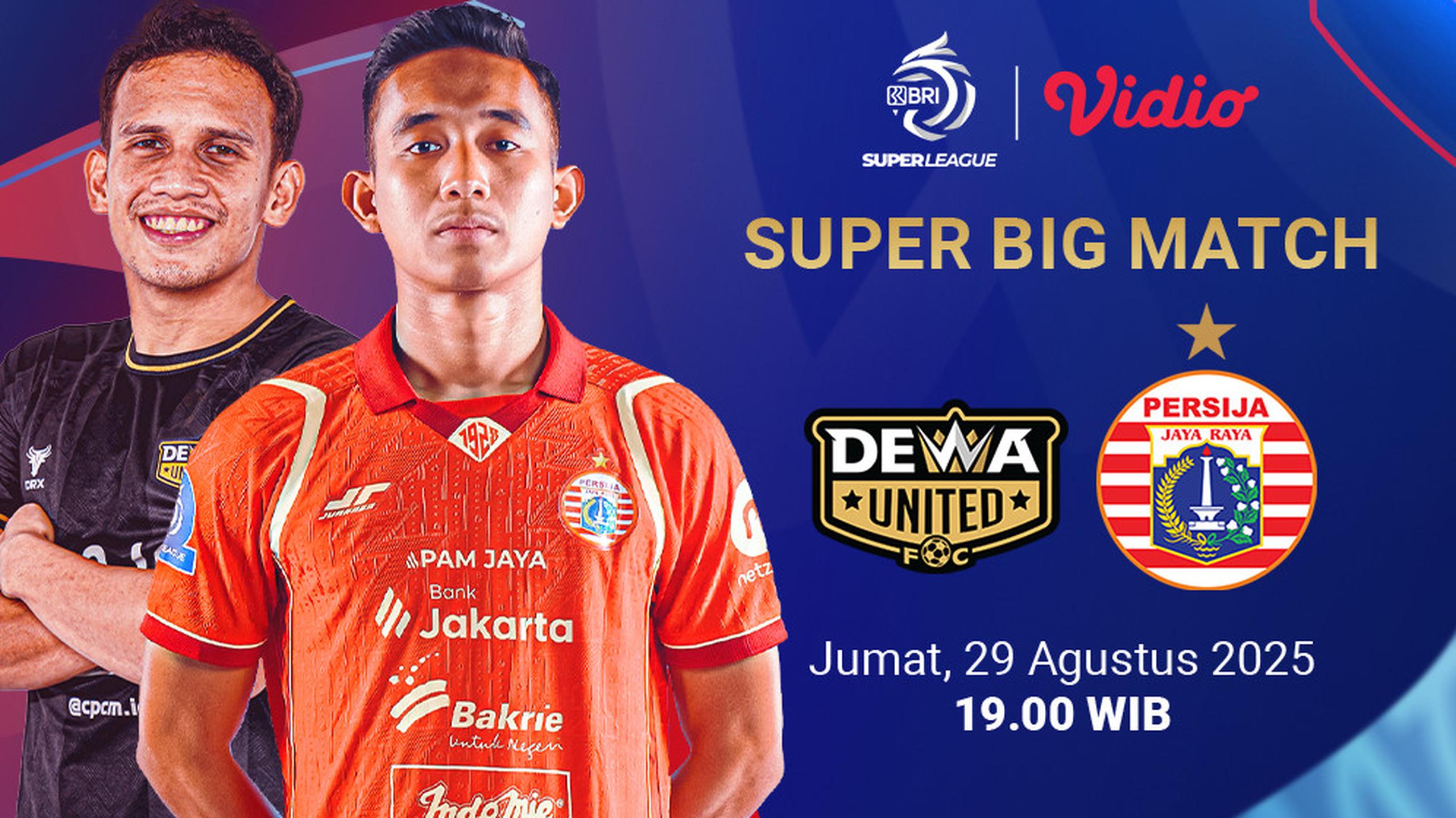 Siaran Langsung BRI Super League 2025/2026: Dewa United vs Persija ...