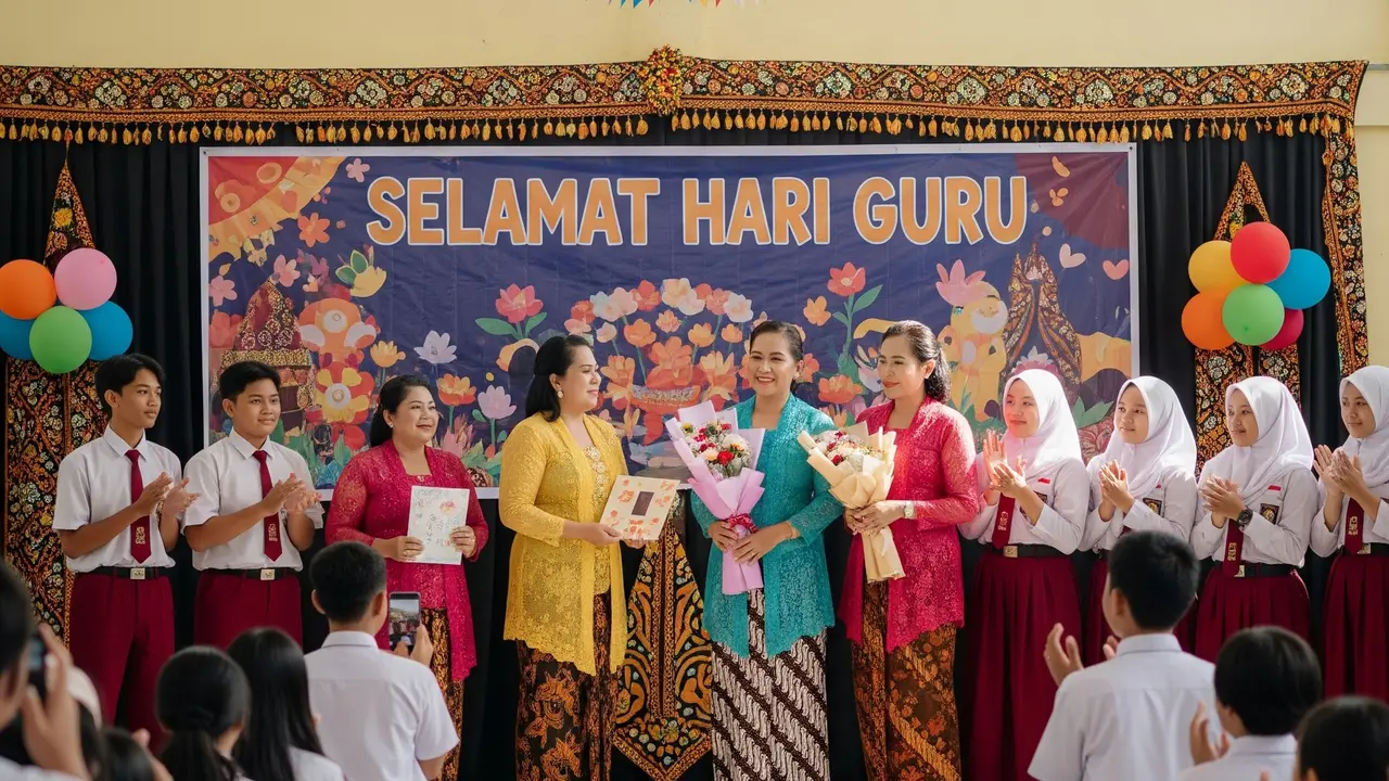 HUT PGRI Tanggal Berapa? Ini Kaitannya dengan Hari Guru Nasional 25 ...