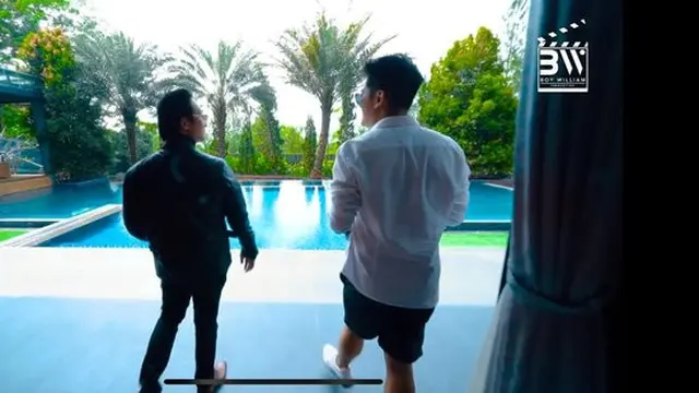 10 Potret Boy William Main ke Rumah Mewah Konglomerat Fransen Susanto ...