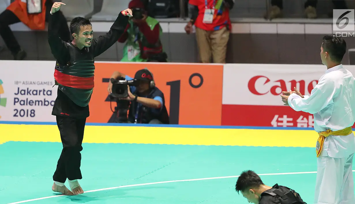 FOTO : Dua Pesilat Indonesia Masuk Delapan Besar - Foto Liputan6.com