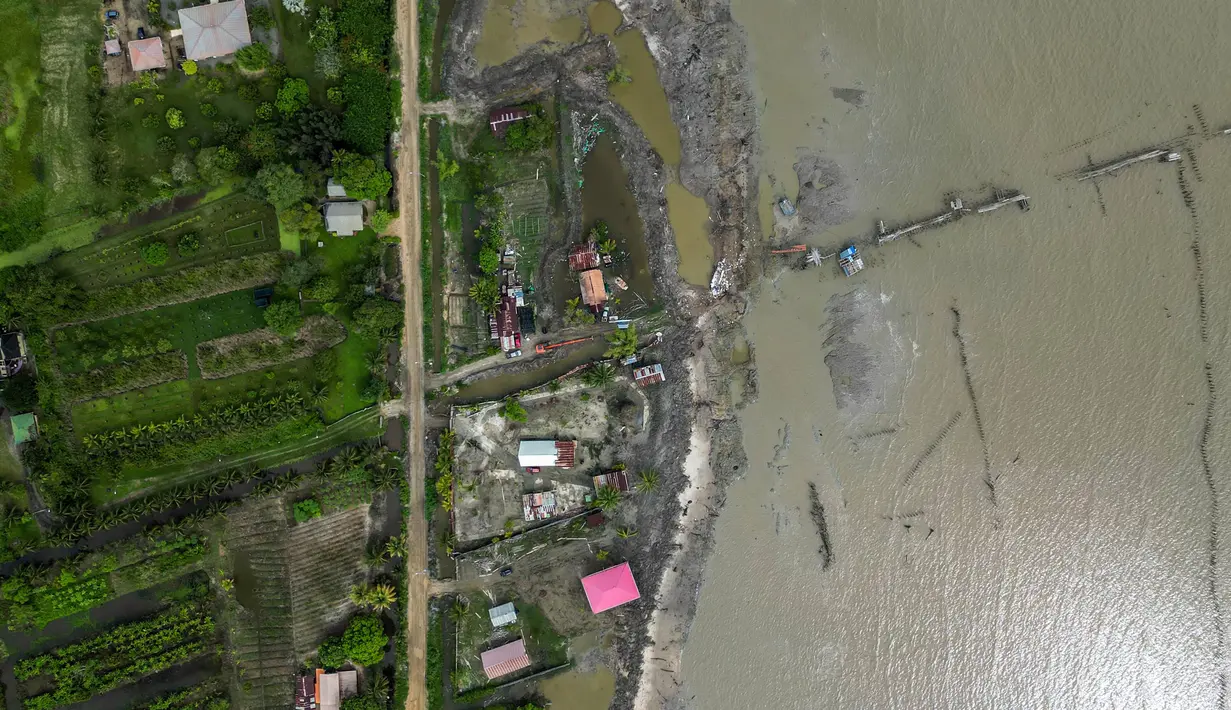 Dampak Perubahan Iklim, Abrasi Pantai Weg naar Zee Suriname Kian ...
