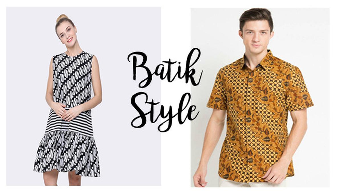 3 Inspirasi Batik Style Untuk Pria Wanita - Fashion & Beauty Liputan6.com