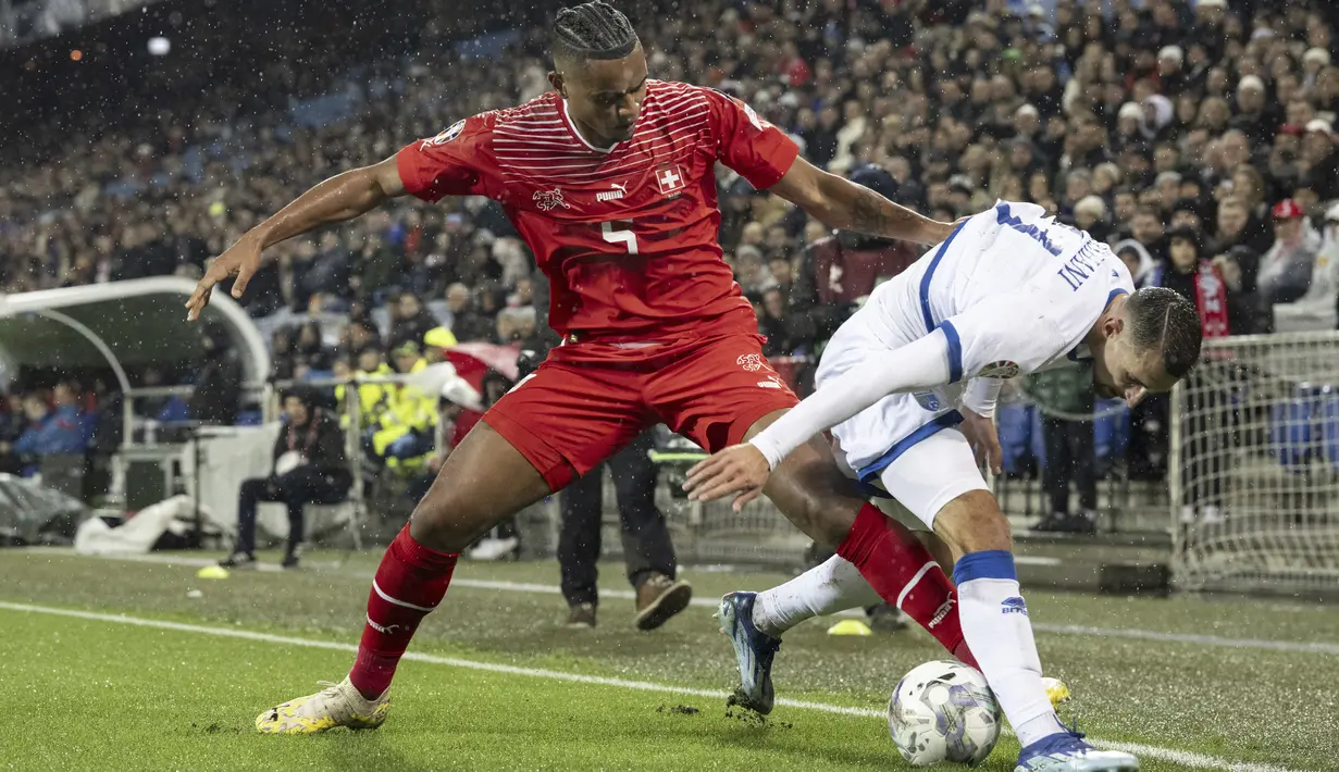 Swiss Lolos ke Euro 2024 Meski Imbang Lawan Kosovo - Foto Liputan6.com