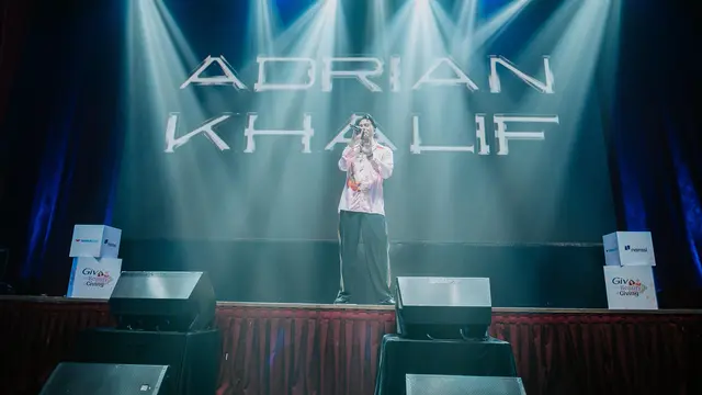 Potret Adrian Khalif Manggung di Ajang The Beauty of Giving, Lantun ...