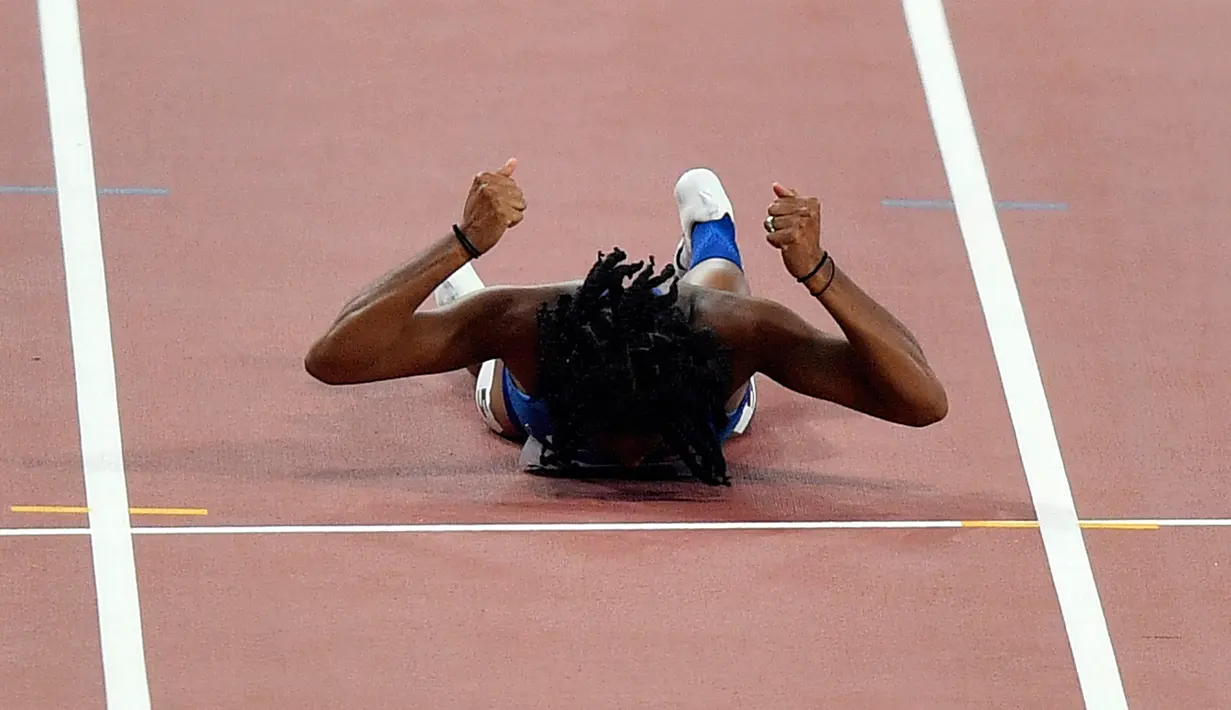 FOTO: Sprinter AS Frustasi Cedera di Kejuaraan Atletik Dunia - Foto ...