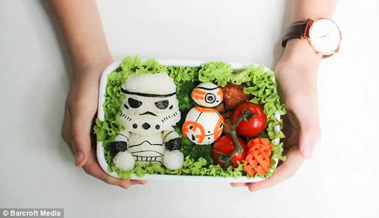 Bento Unik dan Lucu Karya Lee Li Ming - Photo Fimela.com