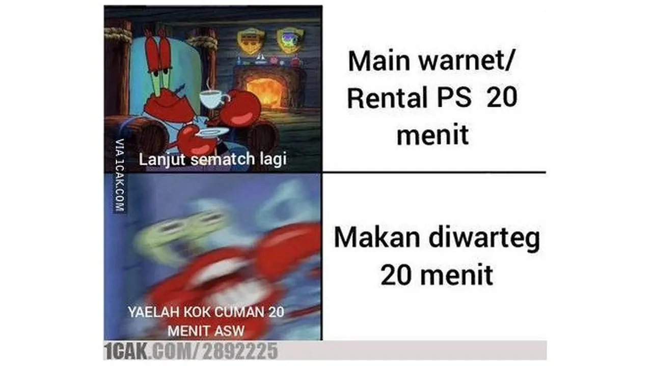 7 Meme Aturan Makan 20 Menit saat PPKM Level 4 Ala Netizen, Ada-ada ...
