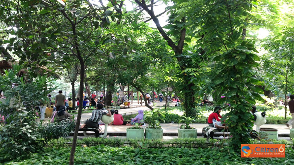 6 Taman Kota yang Hijaukan Surabaya - Citizen6 Liputan6.com