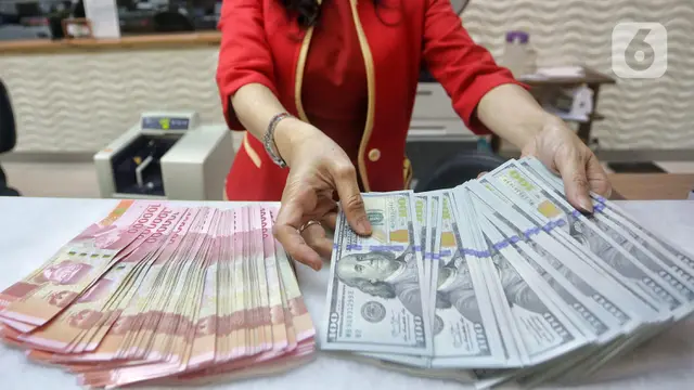 Jelang Akhir Pekan, Rupiah Dibuka Menguat 15.508 per Dolar AS - Bisnis Liputan6.com