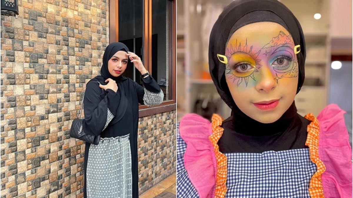 6 Potret Selebgram Dilla Jaidi, Adik Fadil Jaidi yang Jago Art Makeup