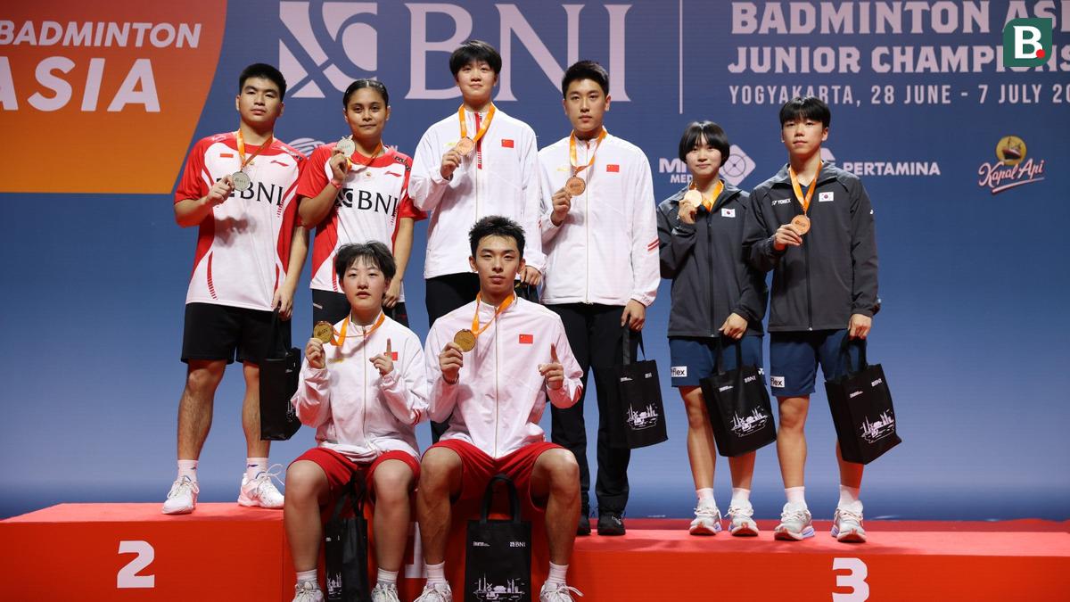 Indonesia Gagal Naik Podium Tertinggi, China Juara Umum BNI Badminton ...