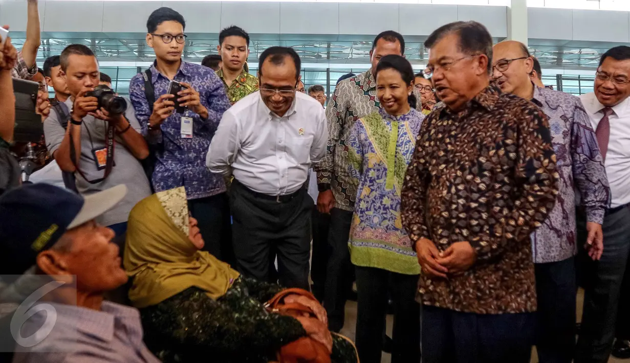 Wapres Jusuf Kalla Tinjau Langsung Terminal 3 Bandara Soekarno Hatta ...