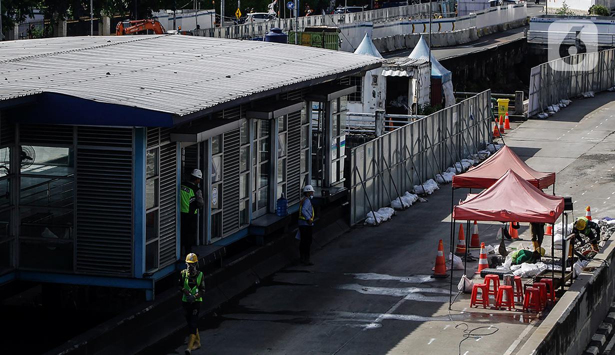 Imbas Pengerjaan Jalur Moda Transportasi MRT Jakarta Fase 2A, Halte ...
