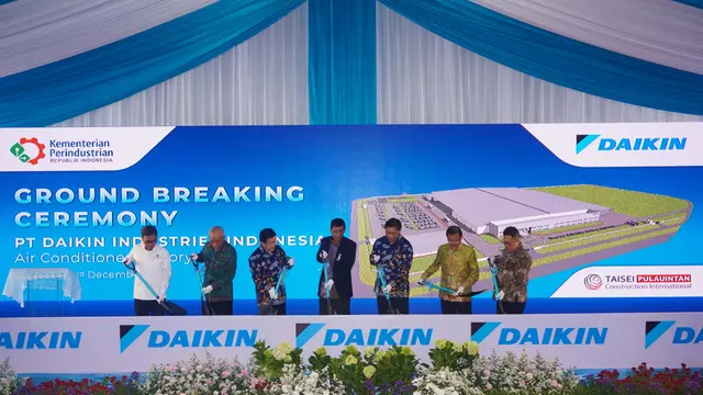 Dukung Pengembangan Industri 4.0 di Indonesia, Daikin Bangun Pabrik Rp 3,3 T - On Off Liputan6.com