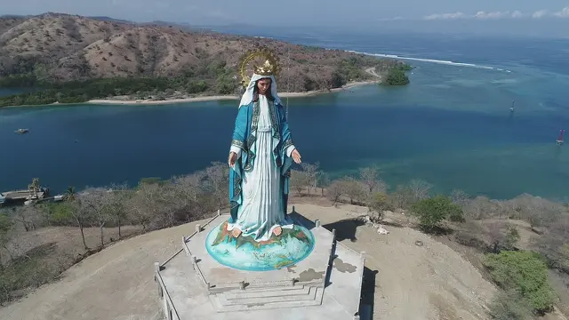 Patung Bunda Maria Segala Bangsa, Landmark Kebanggaan Maumere Wajib ...