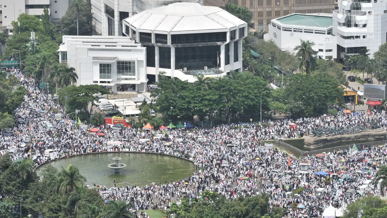Ada Demo di Patung Kuda Rabu 20 September, Lalu Lintas Jalan Medan Merdeka Barat Dialihkan ...