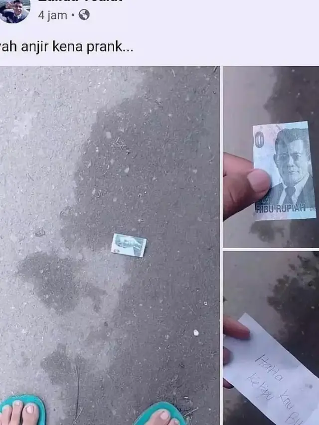 6 Tingkah Iseng Kasih Uang tapi Bohong Ini Bikin Elus Dada - Hot ...
