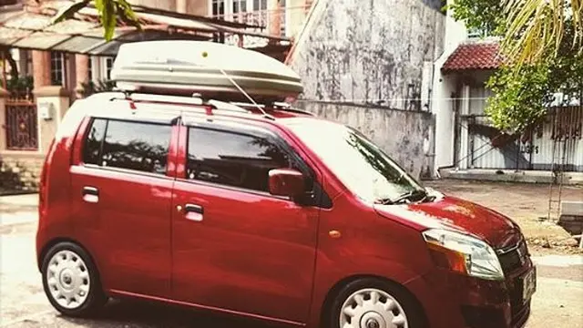 10 Potret Modifikasi Suzuki Karimun Wagon R, LCGC Kotak dengan Kelegaan ...