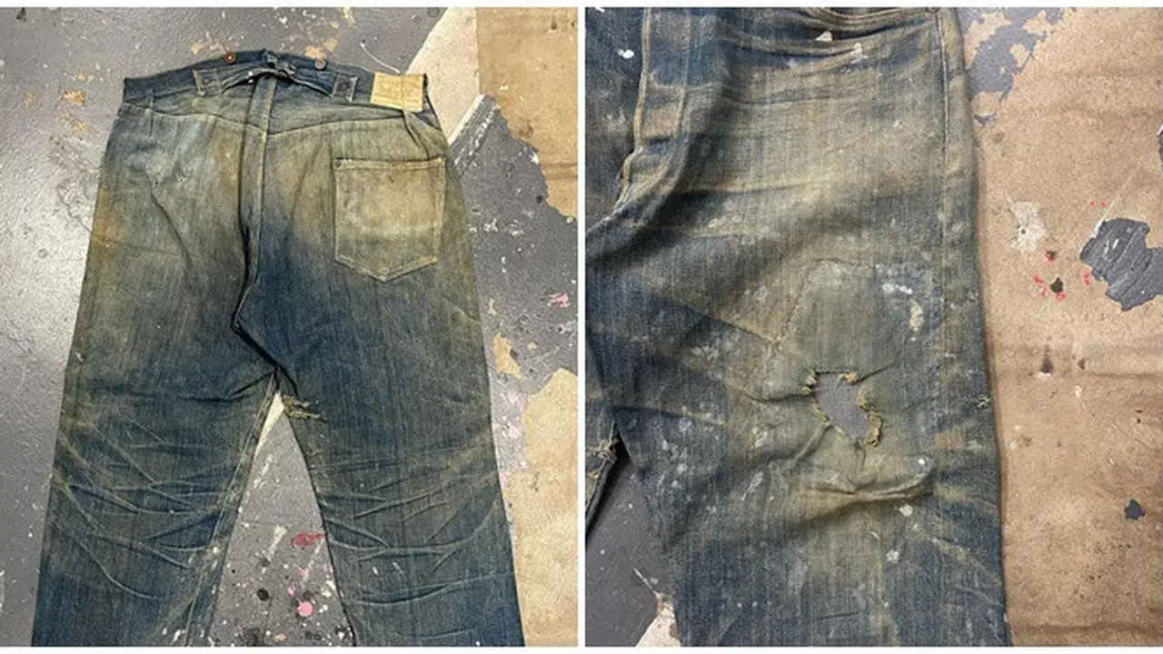 Ditemukan di Tambang, Celana Jeans Tahun 1880-an Ini Dilelang Rp 1,3 M ...
