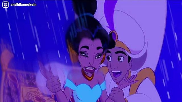 Tak Selalu Anggun, Begini Potret 6 Putri Disney Jika Ada di Kehidupan Nyata - Hot Liputan6.com
