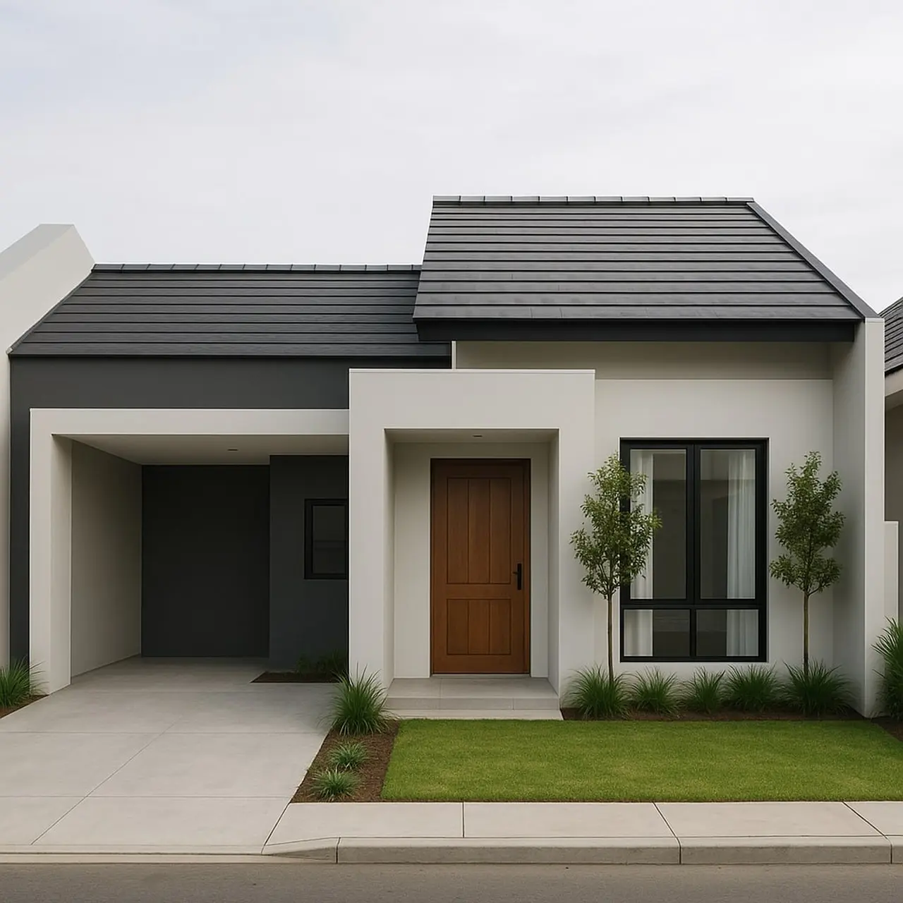 5 Model Rumah Leter L Tampak Depan yang Estetik 2025, Ideal untuk Lahan ...