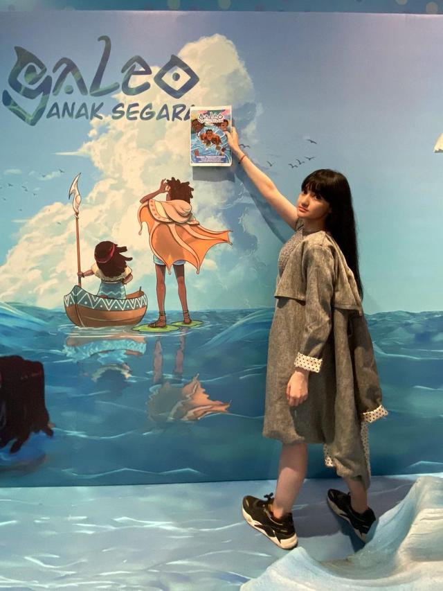 6 Potret Marcella Simon Main ke Satria Dewa Studio, Tampil dengan ...