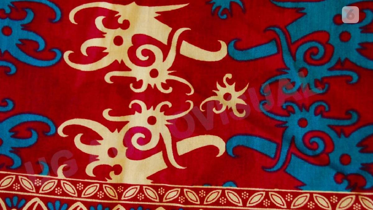 Ragam Hias Kalimantan, Nama Motif, Makna Simbolik, dan Ciri-cirinya