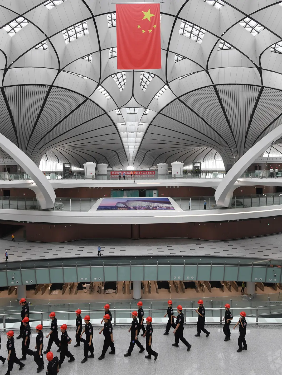 FOTO: Kemegahan Bandara Internasional Daxing Beijing - Foto Liputan6.com