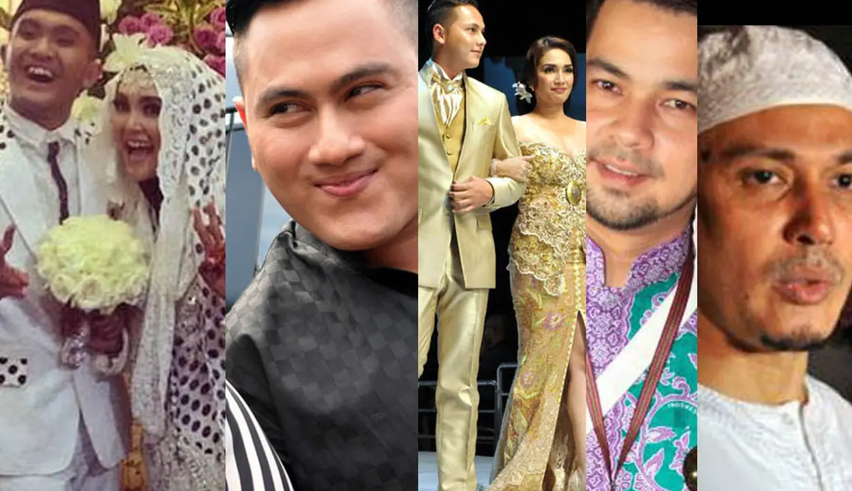 6 Artis Brondong Ini Menikahi Janda Cantik - Foto Liputan6.com
