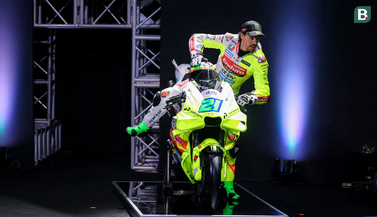 Foto: Detail Menakjubkan Livery Motor Pertamina Enduro VR46 untuk ...