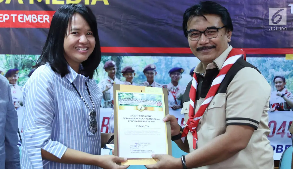 FOTO: Liputan6.com Raih Penghargaan dari Gerakan Pramuka - Foto ...